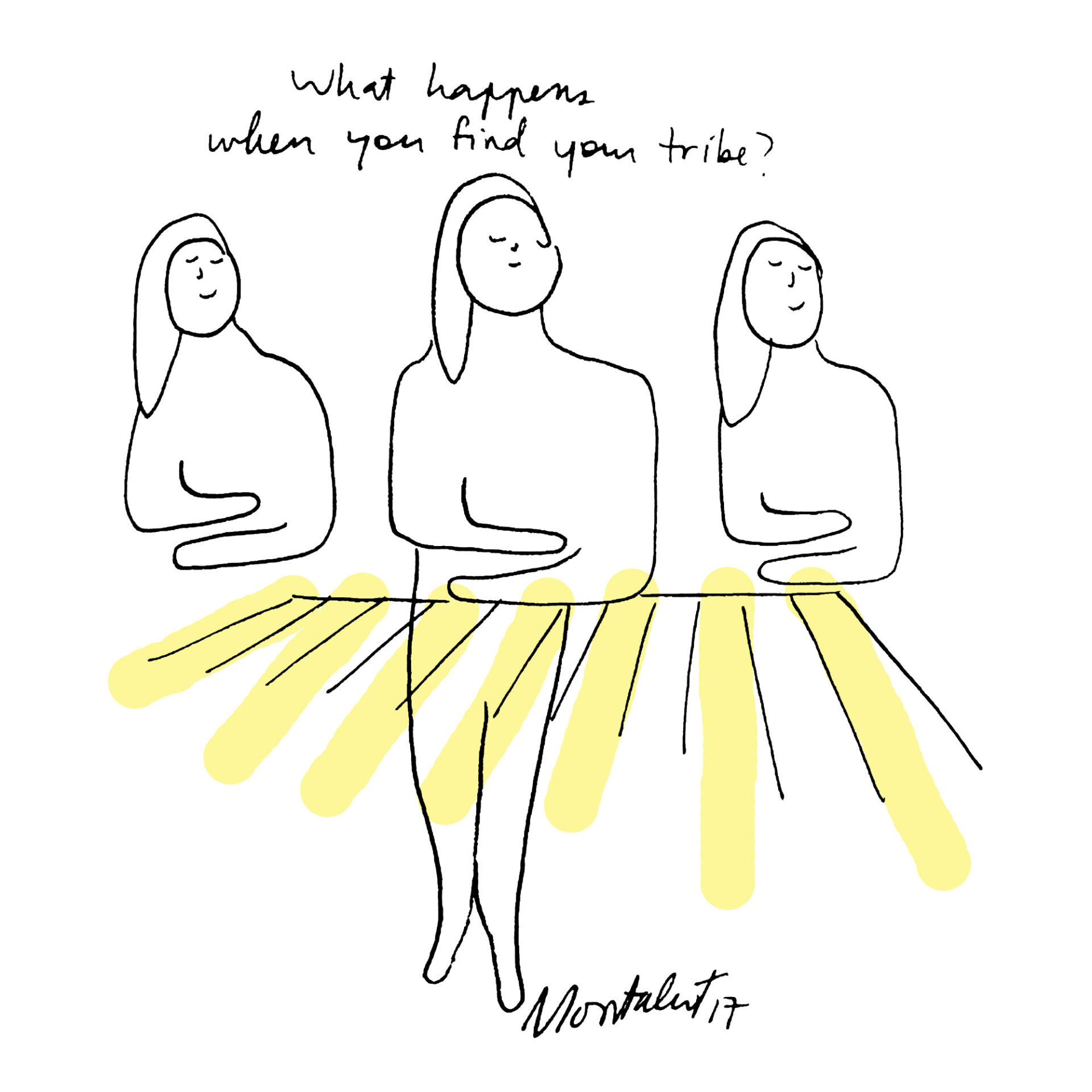 New collections: Community Doodles + Everyday in 7 Colors - Montalut